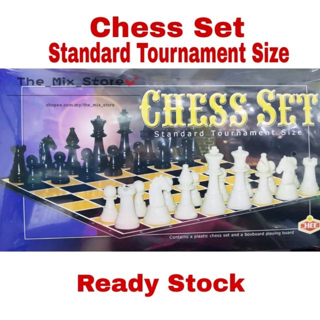 CHESS SET Standard Tournament Size ( Ready Stock) | Shopee Malaysia