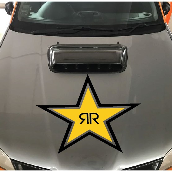 ROCKSTAR LOGO FOR CAR,STICKER LORRY,STICKER KERETA,STICKER TAMPAL ...