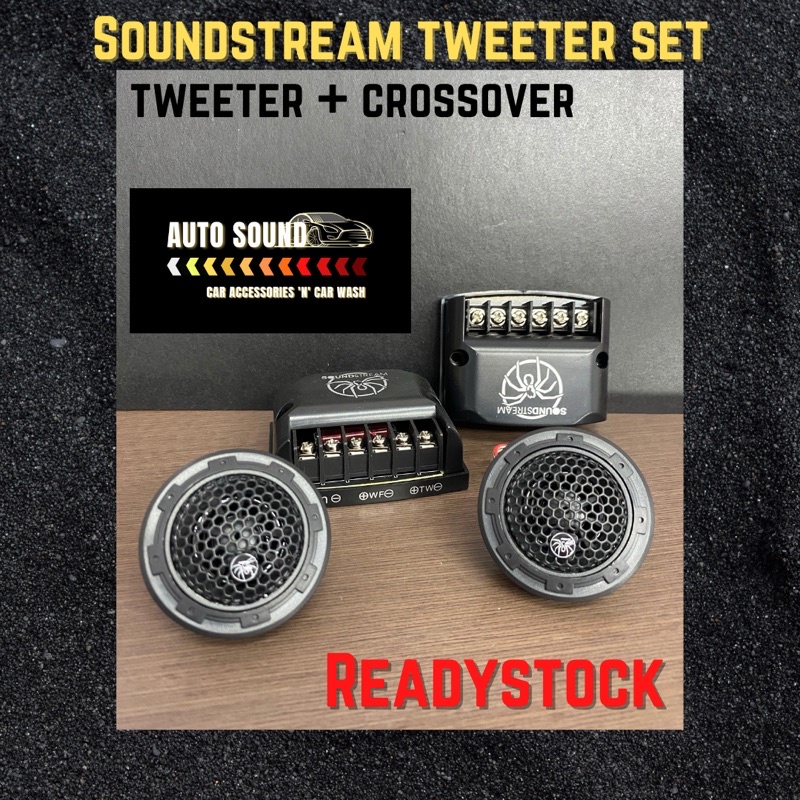 SOUNDSTREAM TWEETER SET ORIGINAL 💯 ReadyStock Tweeter and Crossover ...