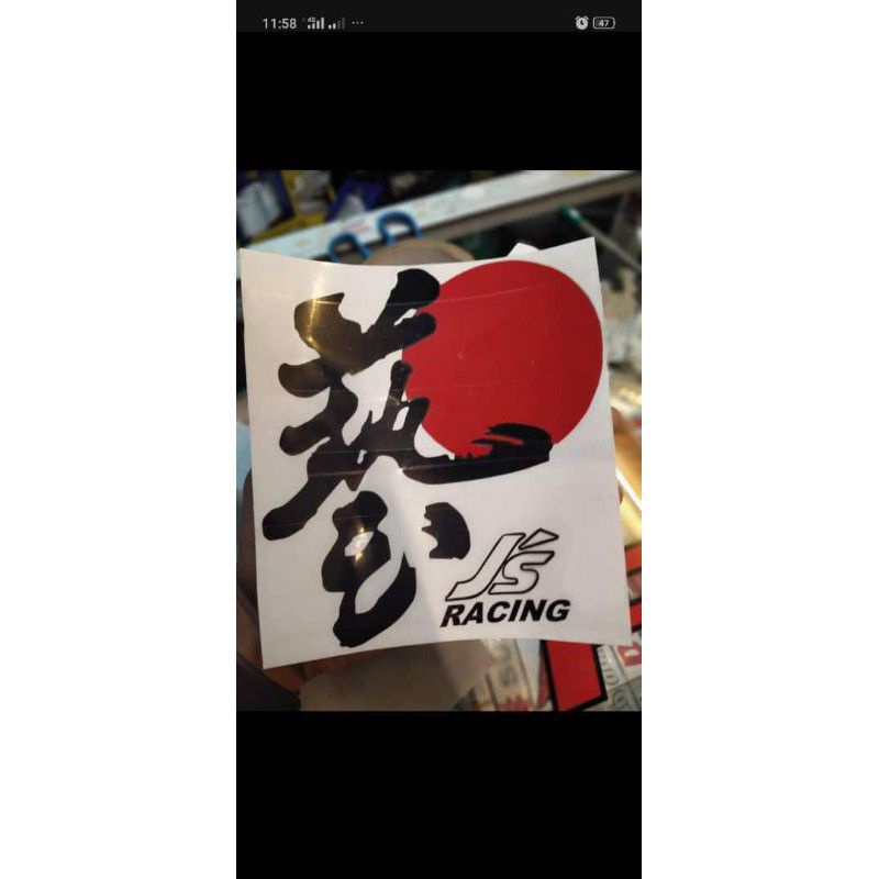 stiker JS RACING japan | Shopee Malaysia