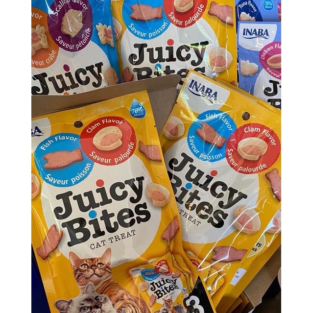 Inaba Juicy Bites Cat Treats 33.9g ( 3 x 11.3g) | Shopee Malaysia