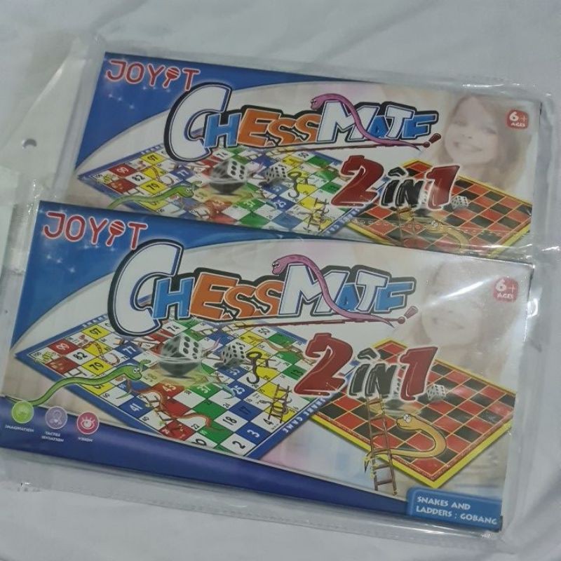CHESS N SNAKE LADDER GAME BOARD (2 in 1) | Shopee Malaysia