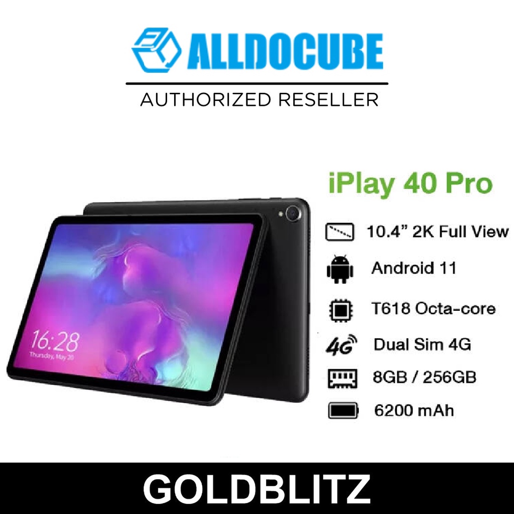 Alldocube iplay 40 pro 8GB+256GB 10.4 inch 4G LTE Call 2K Tablet Octa ...