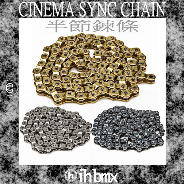 [I.H BMX] CINEMA SYNC CHAIN Half-Section Stunt Bike/Slope Bike/Downhill ...