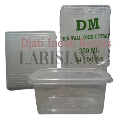 Box 250ml 25 psc /Food Container Box Plastic Food Container 250ml ...