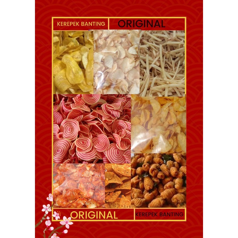 Kerepek Murah Banting/ Traditional snack / rare chip | Shopee Malaysia