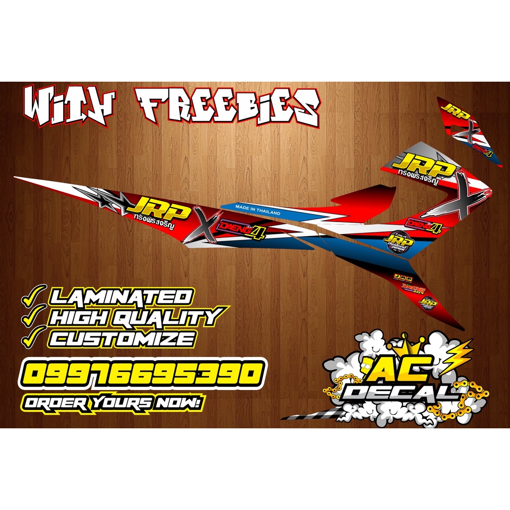 Raider 150 JRP Decal Design 1(ACDECAL) | Shopee Malaysia