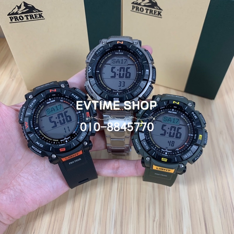 100% ORIGINAL CASIO PROTREK PRG-340-1DR / PRG-340-3DR / PRG-340T-7DR / PRG-340-1 / PRG-340-3 ...