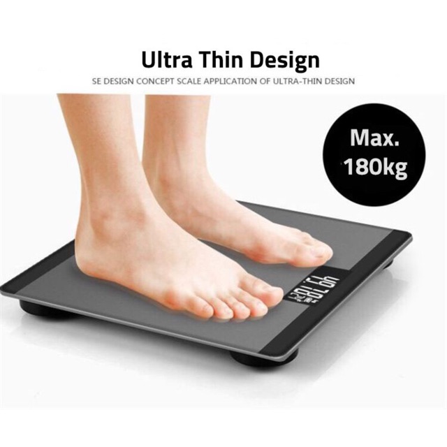 Hot Stuff Barang Panas Digital Body Scale Machine Electronic Weight ...