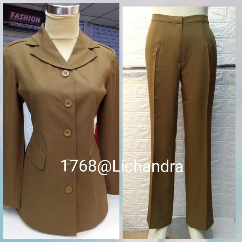 Women's local government uniform lichandra uniform / teacher suit ...