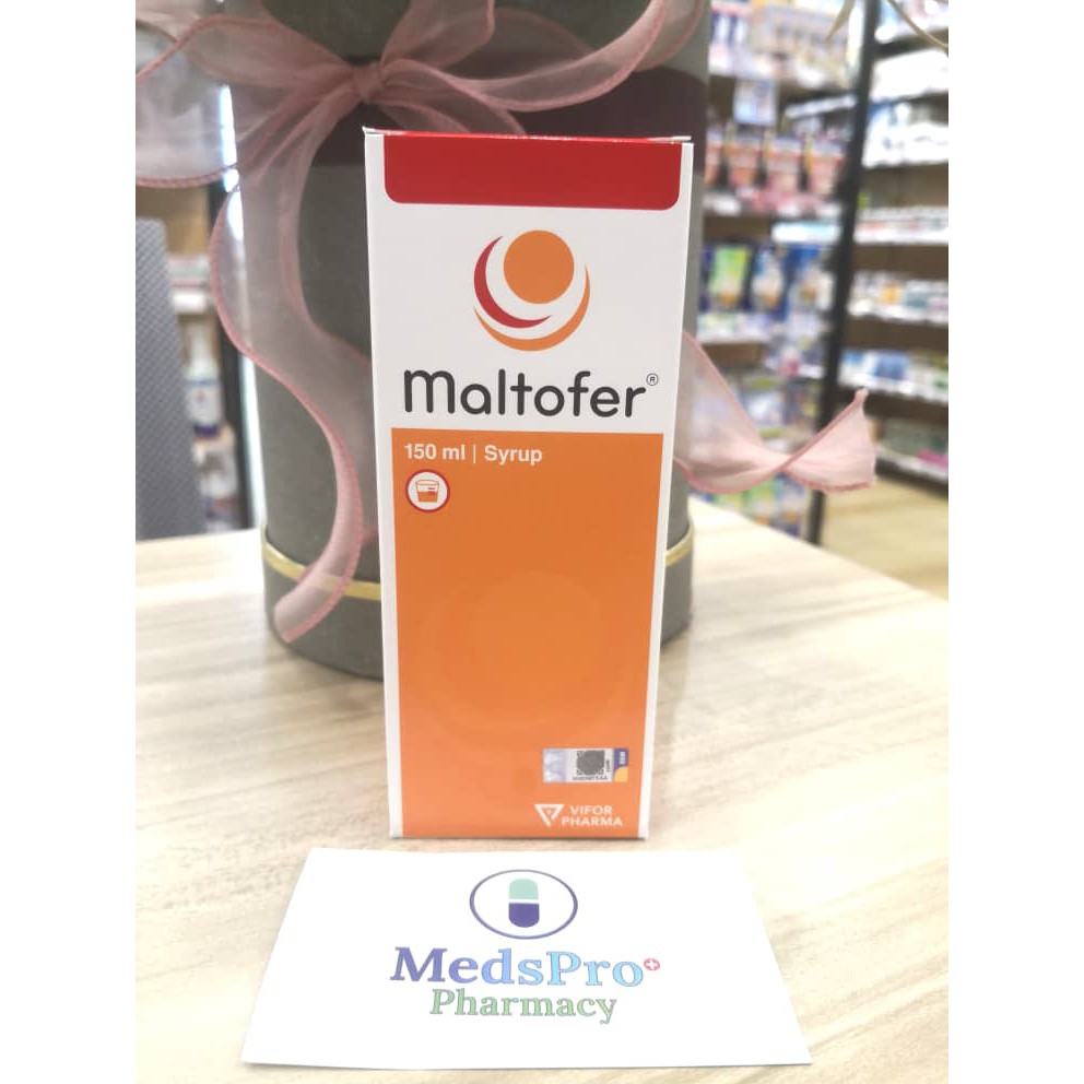 Maltofer Syrup 150ml (EXP 10/25)/ Maltofer Fol Chewable Tablets 30's ...