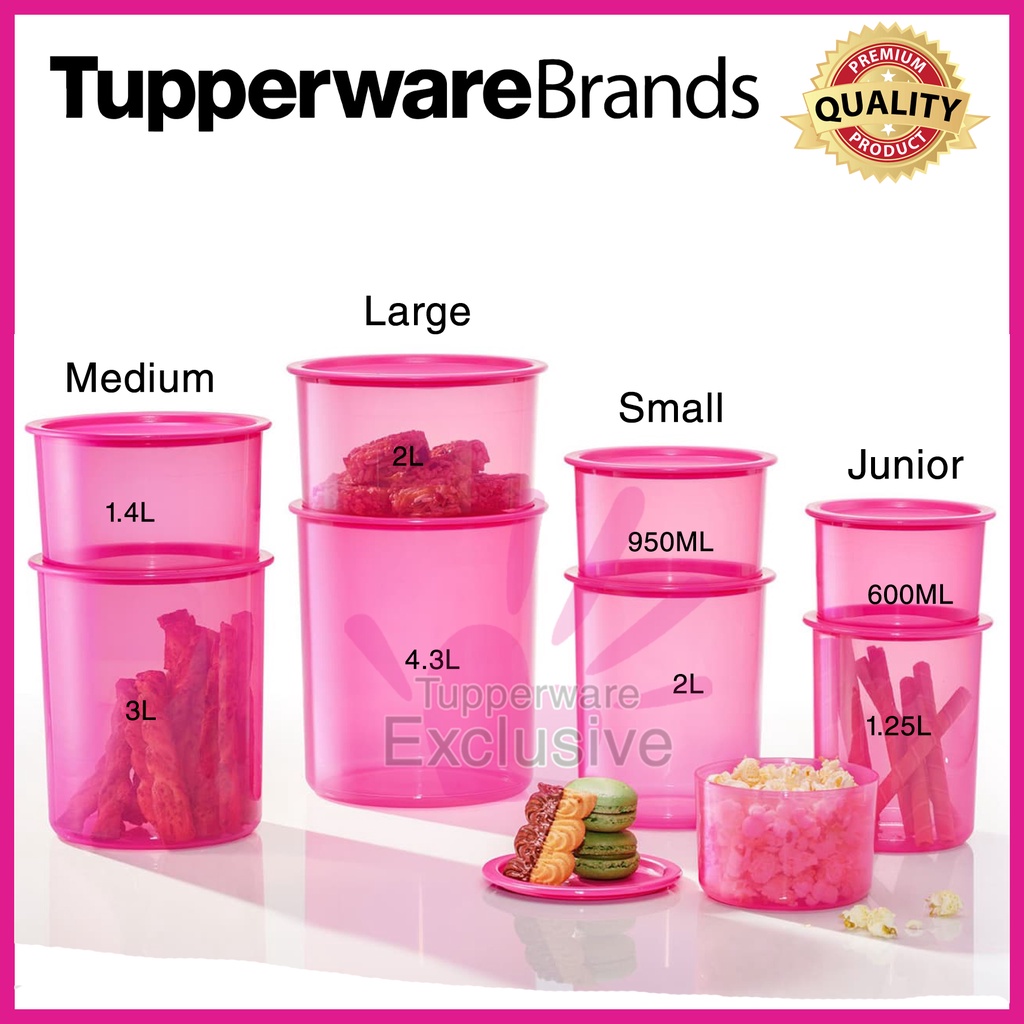 One Touch Pink Collections Set 𝐓𝐮𝐩𝐩𝐞𝐫𝐰𝐚𝐫𝐞 𝟏𝟎𝟎% 𝐎𝐫𝐢𝐠𝐢𝐧𝐚𝐥 | Shopee Malaysia