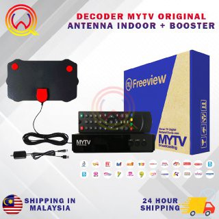 🔥🔥SET TV MYTV MYTV DECODER SET MYTV DEKODER SET🔥🔥 | Shopee Malaysia