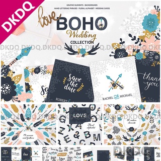 👾 300+ Wedding Invitation Templates Mega Bundle ATHENA0165 Photoshop ...