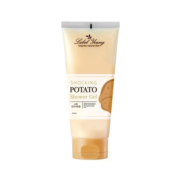 Label Young Shocking Potato Shower Gel 210ml | Shopee Malaysia