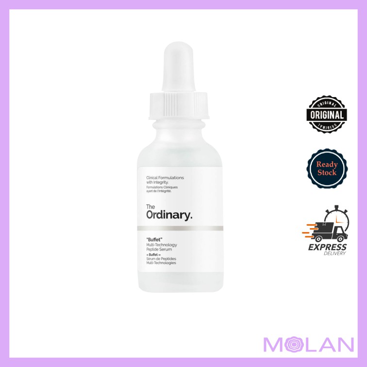MOLAN 🌸 THE ORDINARY "Buffet" 30ml | Shopee Malaysia