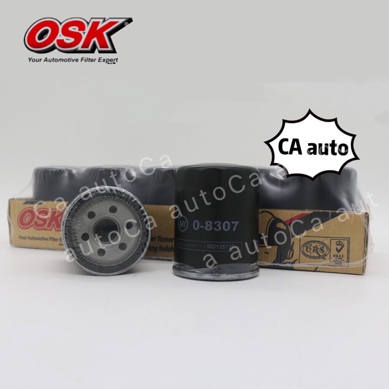 Osk O-8307 Oil Filter Proton Saga Wira Waja Gen2 Satria Exora Blm ...