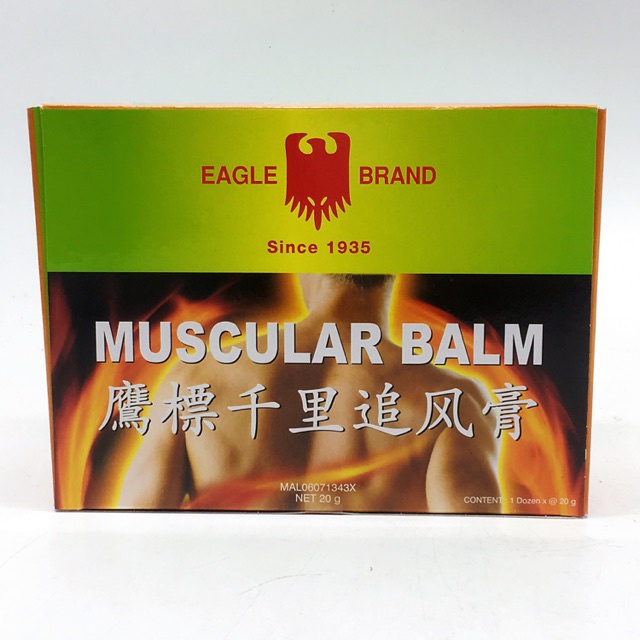 EAGLE BRAND MUSCULAR BALM ( 20 g X 12 bottle ) | Shopee Malaysia