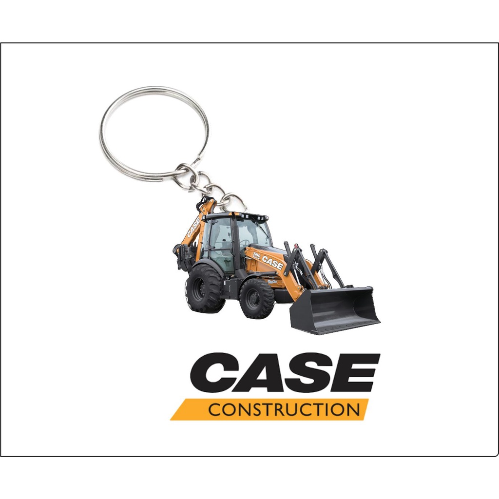 case backhoe 580 keychain 2d case construction | Shopee Malaysia
