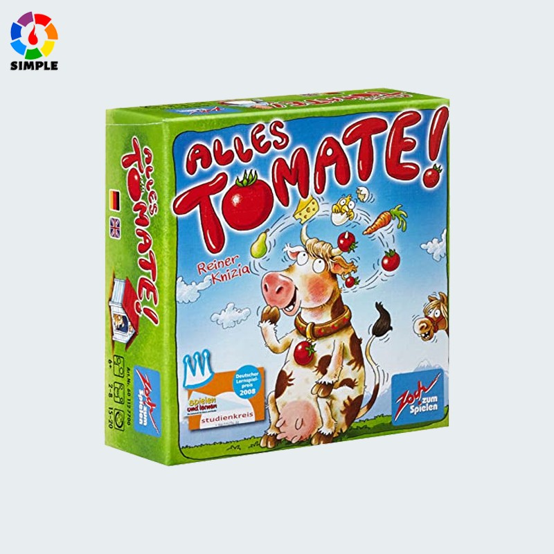 2-8 Players Alles Tomate Cards Game Board Game Funny Transactions ...