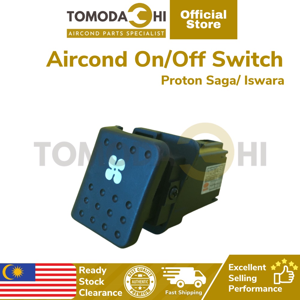 TOMODACHI Car Air Cond On Off Aircond Switch Proton Saga Iswara ...