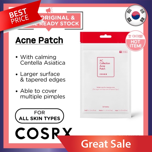 BEST SELLER COSRX AC Collection Acne Patch 26s Spot Healing Overnight ...