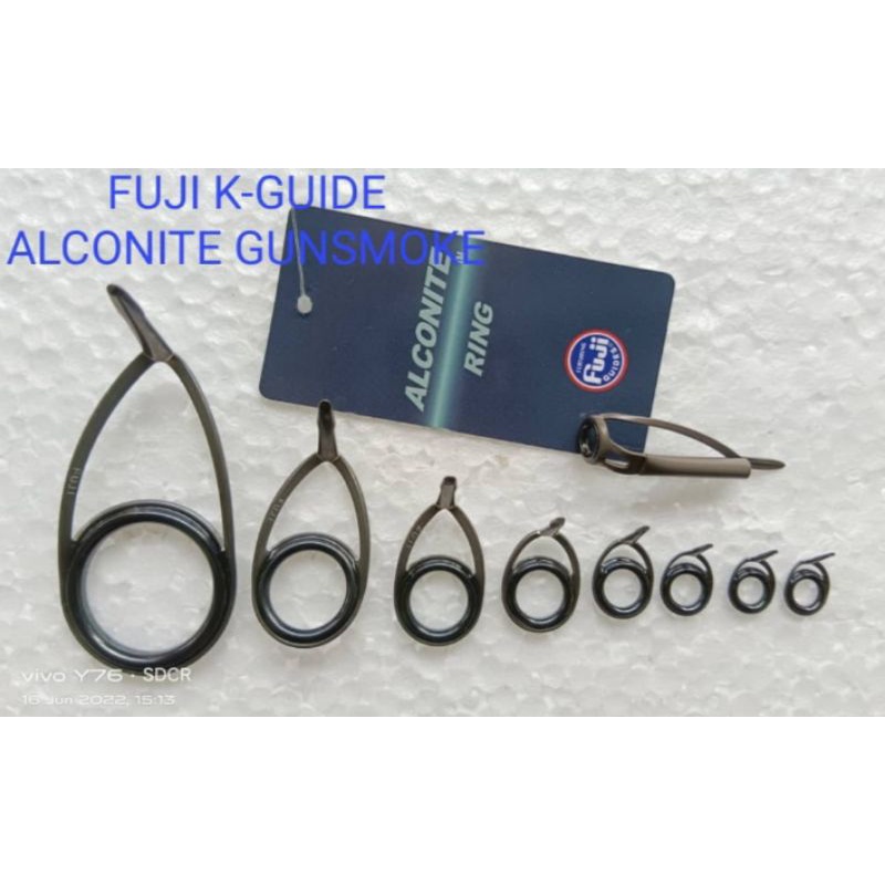 FUJI K-GUIDE ALCONITE BCKLAG/BCKTAG RING SET 8+1 TIP BCMNAT | Shopee ...