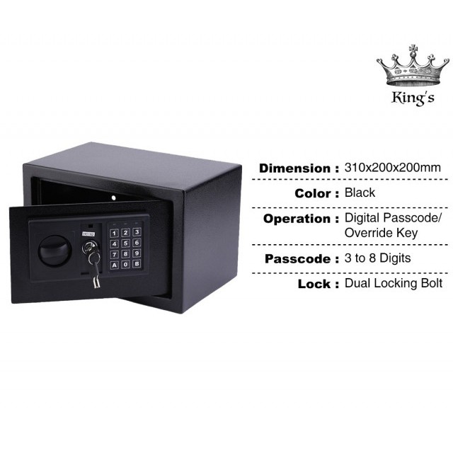 Personal / Home / Office Safe Digital Safety Box Security Box to Keep ...