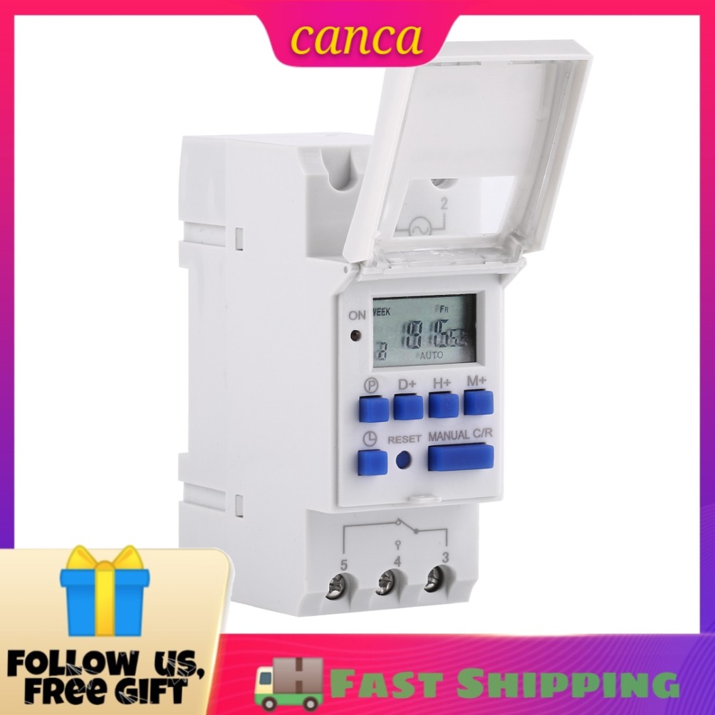 [ Ready Stock ] 12/24/110/220V LCD Digital Programmable Electronic ...