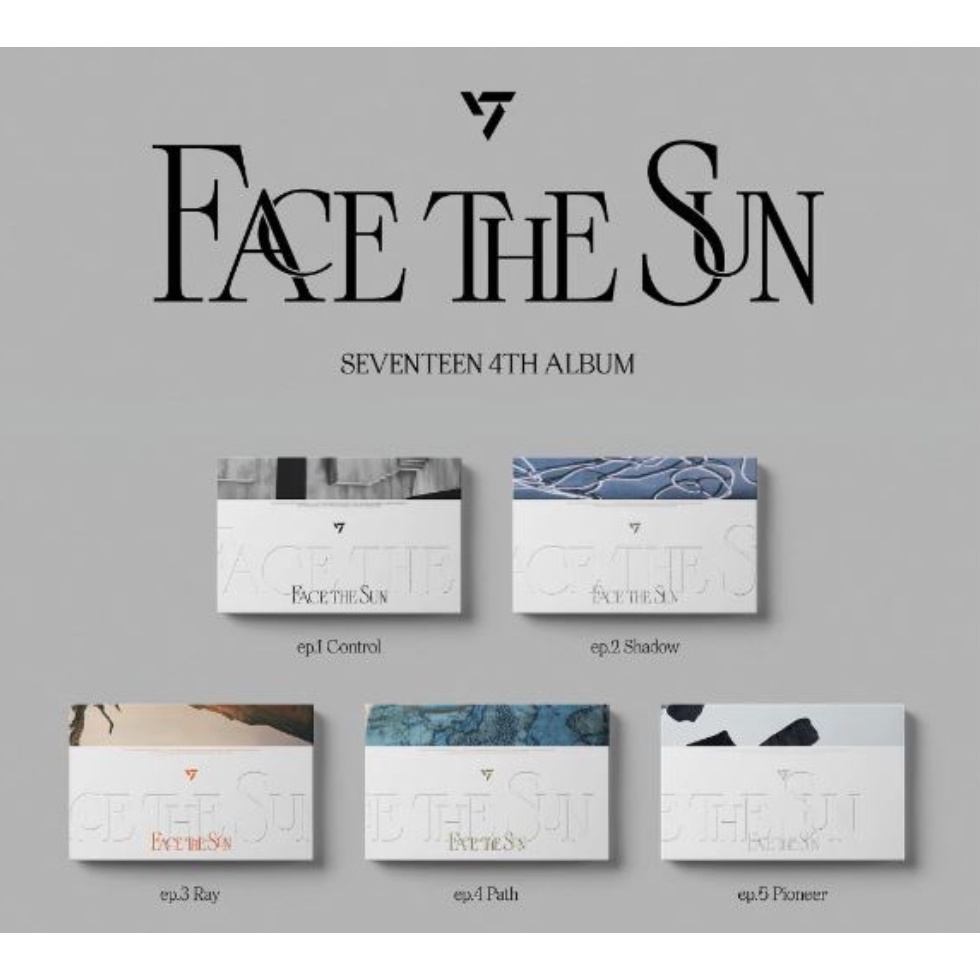 Seventeen - 4th Album : Face The Sun (ep.1/2/3/4/5) | Shopee Malaysia
