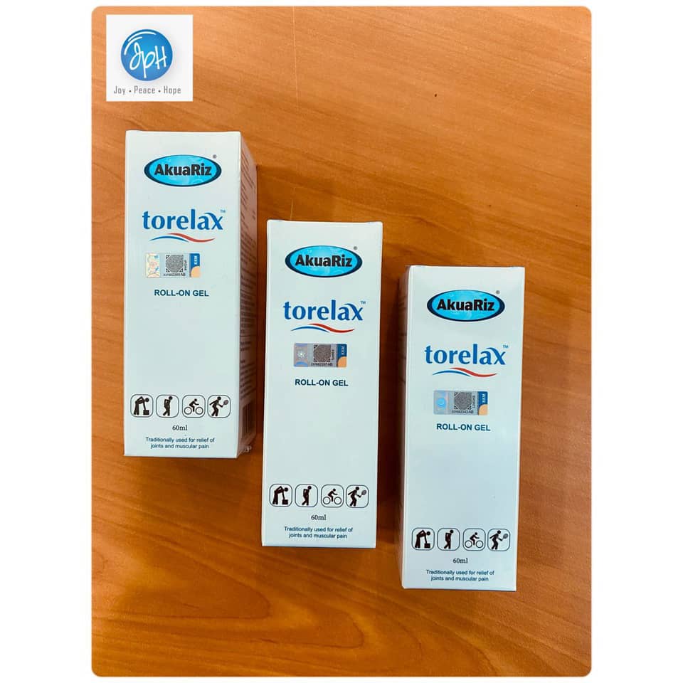 AKUARIZ TORELAX ROLL ON GEL 60ML - MUSCLE PAIN | Shopee Malaysia