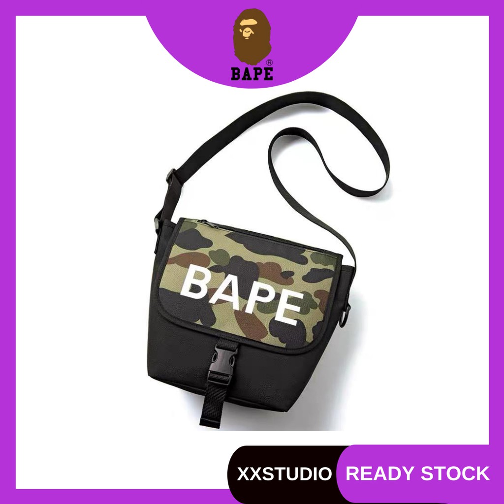 XXSTUDIO Bape Shoulder Bag Sling Bag Crossbody Bag Waist Bag Messenger ...