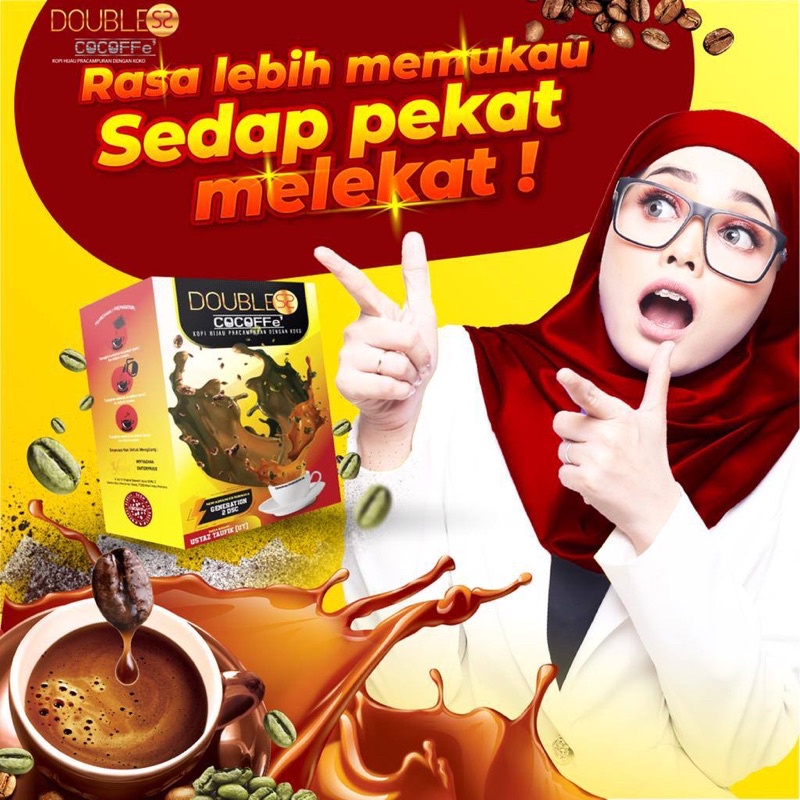 Double SS Cocoffe🔥EXTRA FREE GIFT VOUCHER BOUQUET RM 50 🔥KOPI KURUS🔥 ...