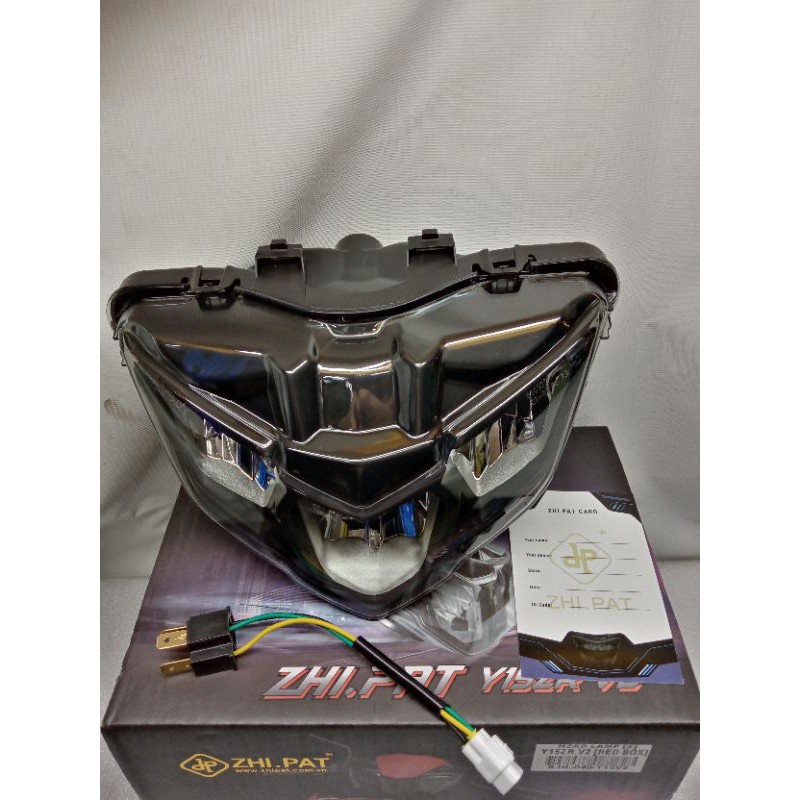 YAMAHA Y15ZR V2 LED HEAD LAMP (SMOKE) ZHIPAT | Shopee Malaysia