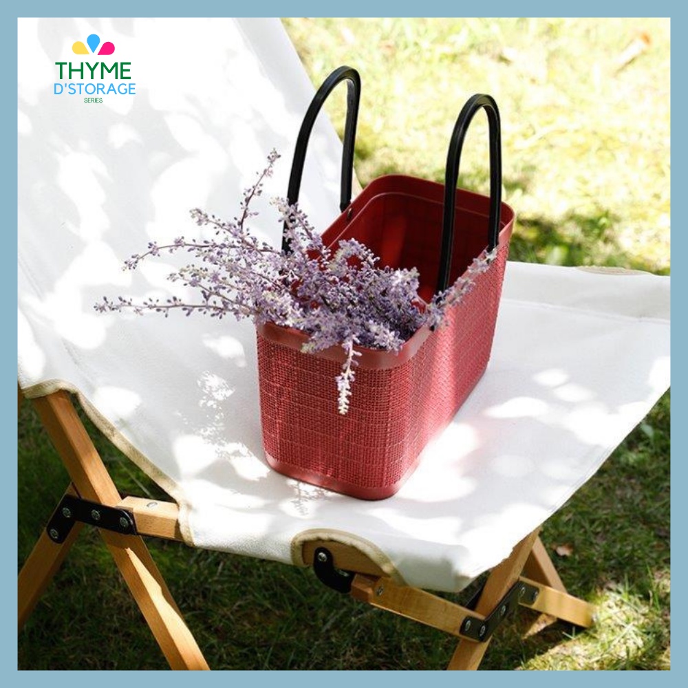 Bakul Plastik Bakul Hospital Picnic Woven Basket Bakul Letak Barang ...