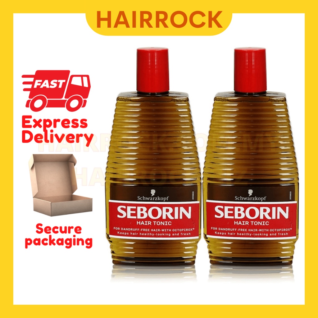 [BUNDLE] 2pcs Original Schwarzkopf Seborin Anti-Dandruff Hair Tonic ...