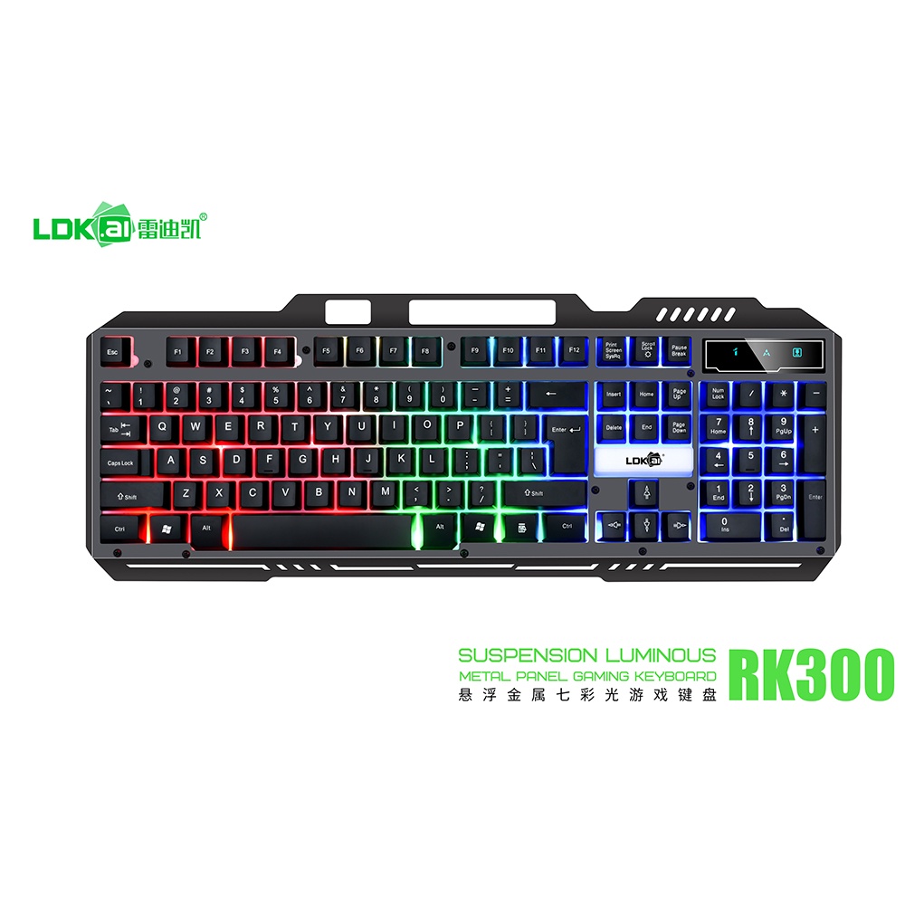 Ldkai LED RGB Gaming Keyboard Lighted | Shopee Malaysia