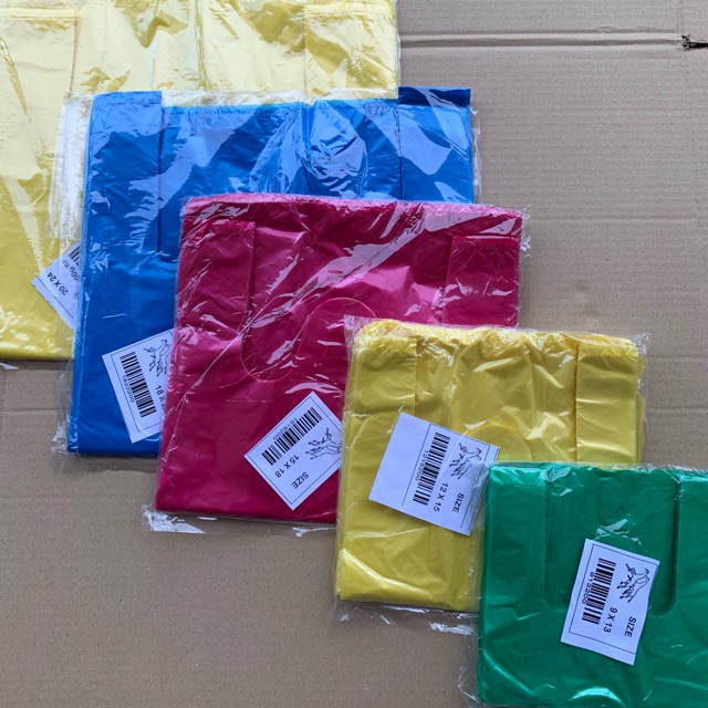 Plastic Bag A1 Colour 200g High Quality(5 Size) | Shopee Malaysia