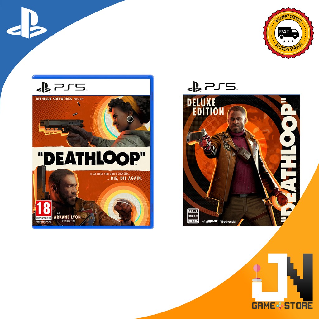 PS5 DEATHLOOP | PlayStation 5 Deathloop Standard / Deluxe Edition ...