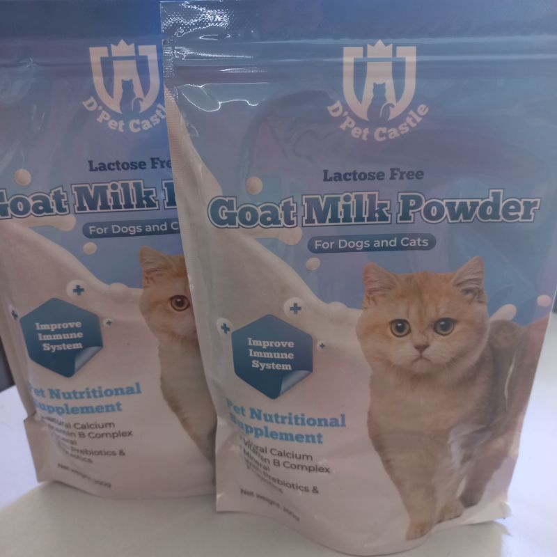 Goat Milk Powder For Cats & Dog 200g Lactose Free | Shopee Malaysia