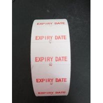EXPIRY DATE Labels Paper Sticker for MX5500 Price Tag Gun (High Quality ...