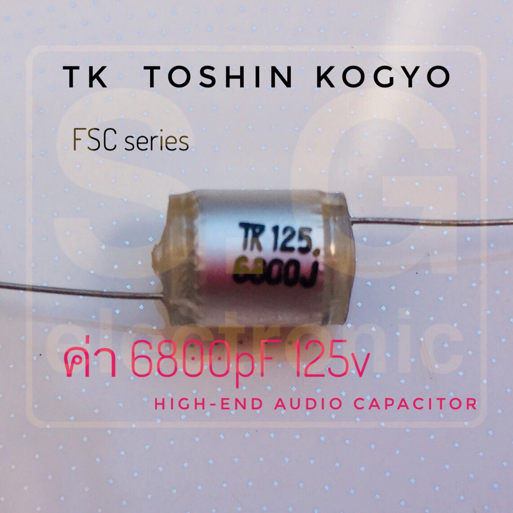 ((Set Of 5)) C 6800pF 125V TK capacitors Japan high-end audio grade | Shopee Malaysia