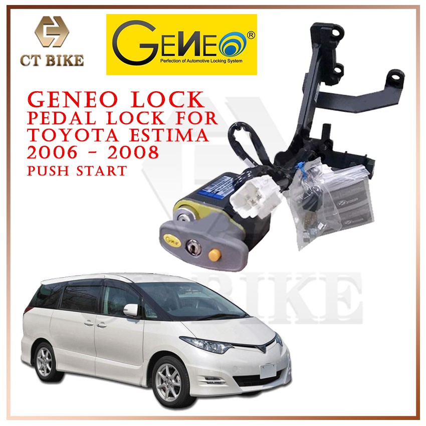 Toyota Estima 2006-2008 Push Start Geneo Lock High Security Anti-Theft ...