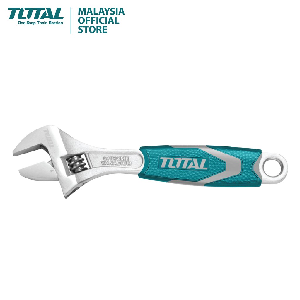 Total 12'' Adjustable Wrench - Tht101126 | Shopee Malaysia