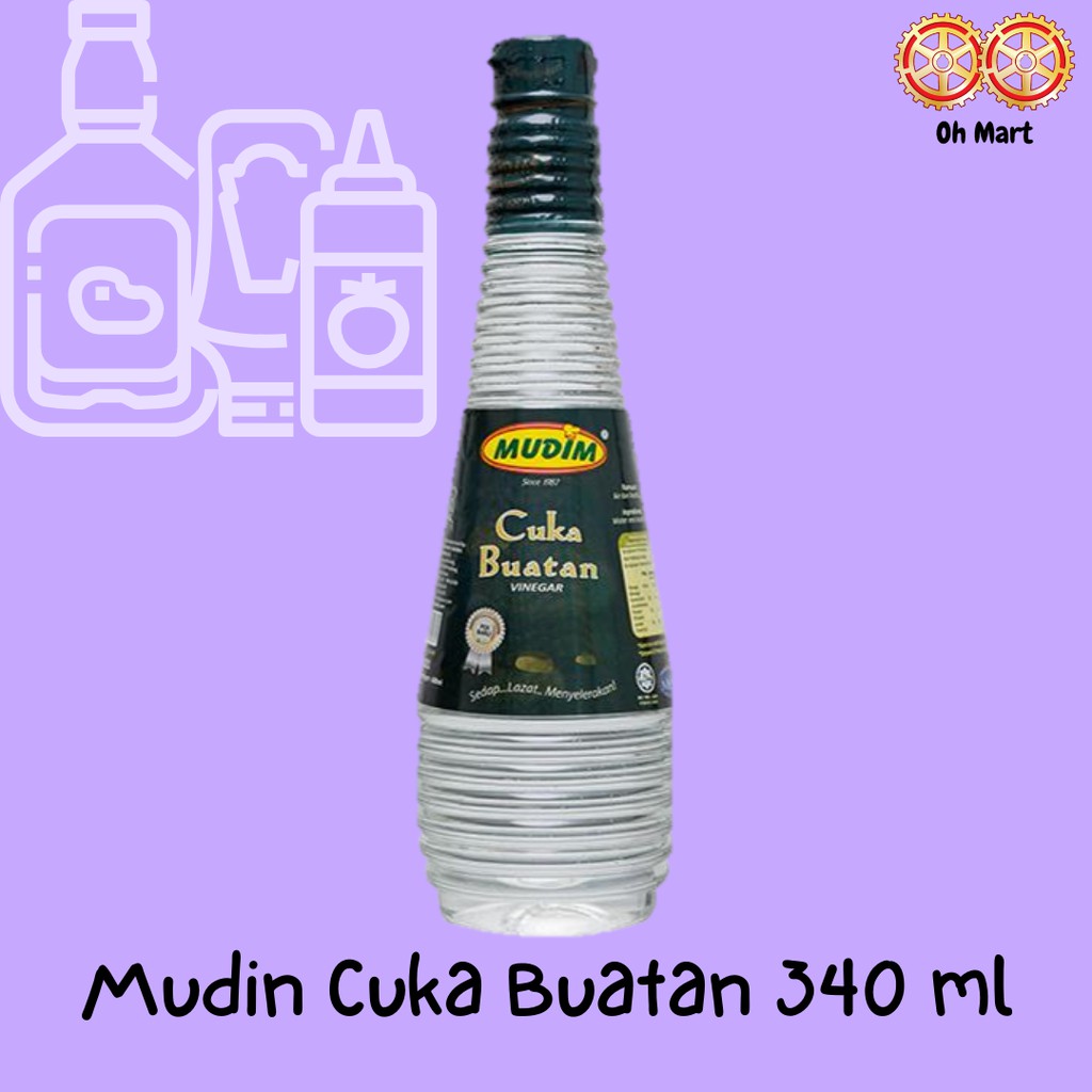 Mudim Cuka Buatan/ Vinegar -340ml | Shopee Malaysia