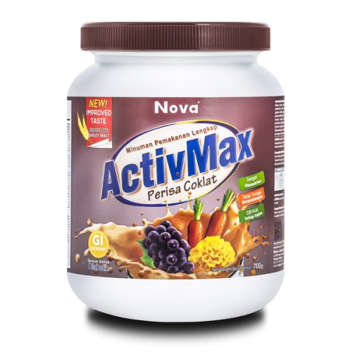 NOVA ACTIVMAX CHOCOLATE (700g) | Shopee Malaysia