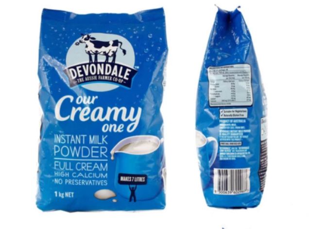 Australia Devondale Milk Powder 1kg ( Full Cream / Skim ) Or Two Packs ...