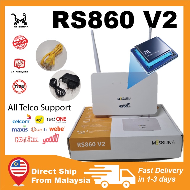 Modem MODIFIED 4G LTE RS860 V2 ROUTER MODEM UNLOCKED UNLIMITED HOTSPOT ...