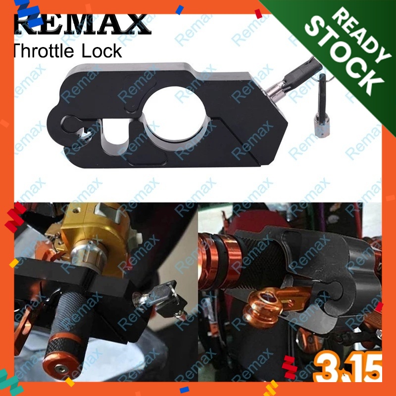 Throttle Lock handbrake lock untuk kunci motorsikal handbrake lock ...