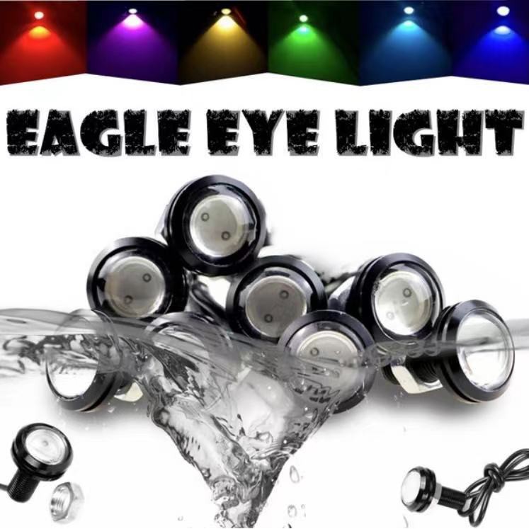 LED DRL Eagle-Eye Auto Car Motorcycle Daytime Running Tail Light 10W DC ...